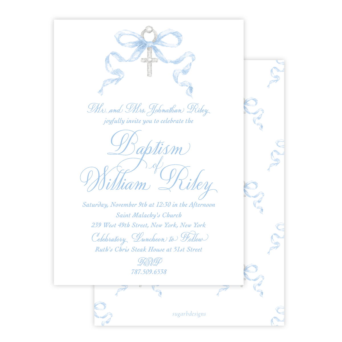 printable baptism invitations